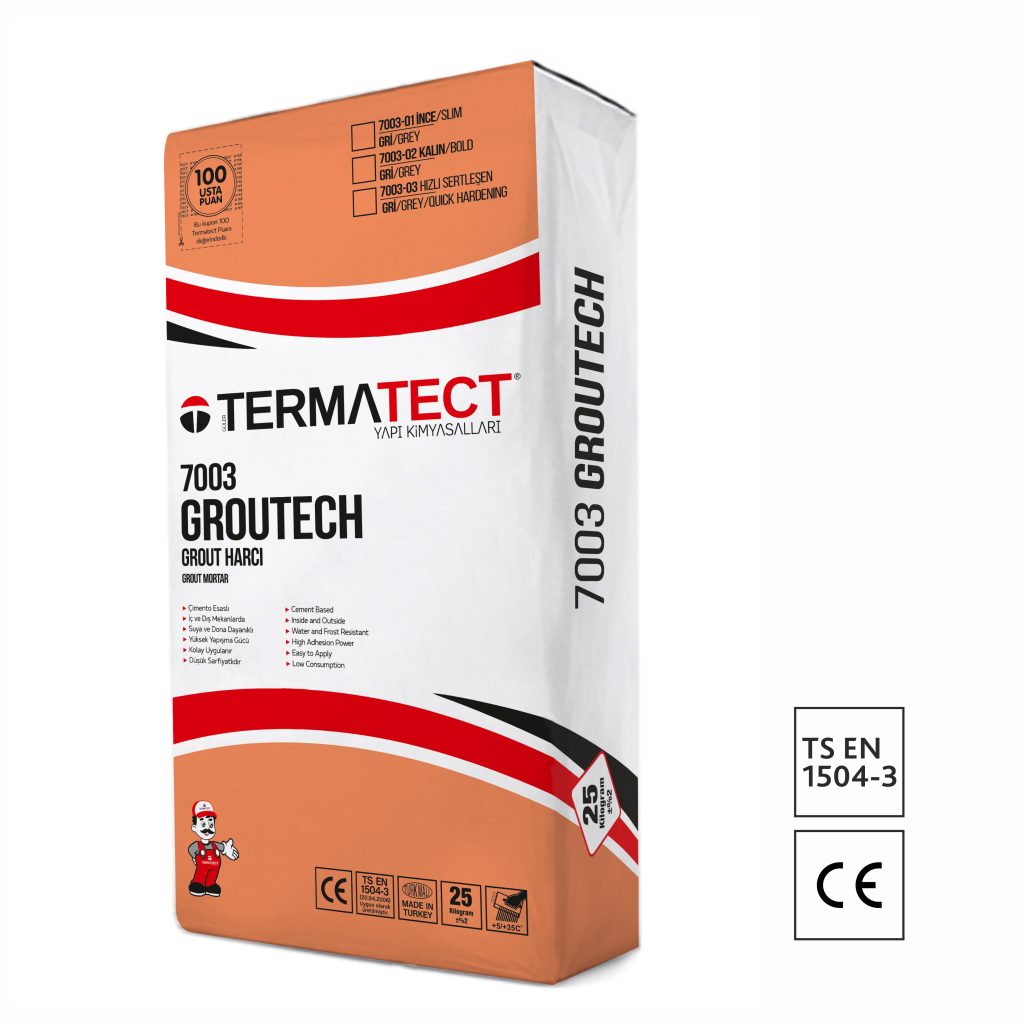 Grout Harcı – Termatect Yapı Kimyasalları